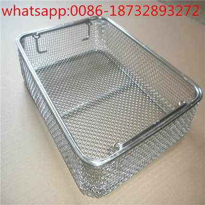 China machining OEM /stainless steel disinfection basket in medical/wire mesh medical baskets for sale supplier
