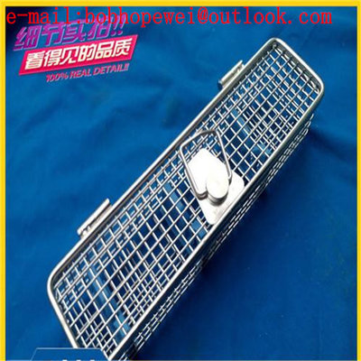China 316 Stainless Steel Disinfecting Metal Basket/Sterilization Wire Mesh Trays Baskets from 100% really factory supplier