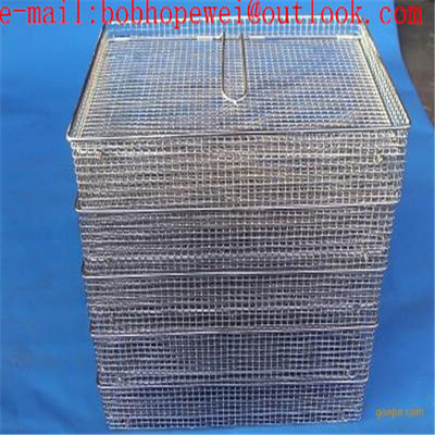 China Medical supplies Surgical operation Sterilization Basket(Surgical Instrument)/surgical wire mesh baskets from factory supplier