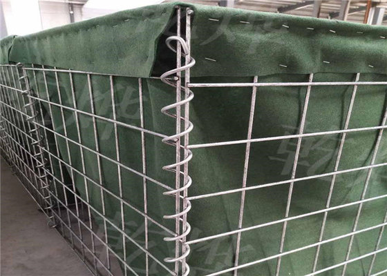 China Hesco Barriers Price Welded Gabion Basket/  galvanized blast wall military sand wall hesco barrier supplier
