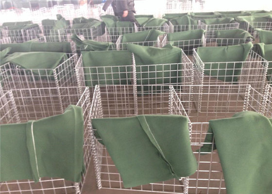China Welded Mesh Hesco Barrier Used For Military Defense/Military Hesco Barrier Fill Sand,Hesco Blast wall supplier