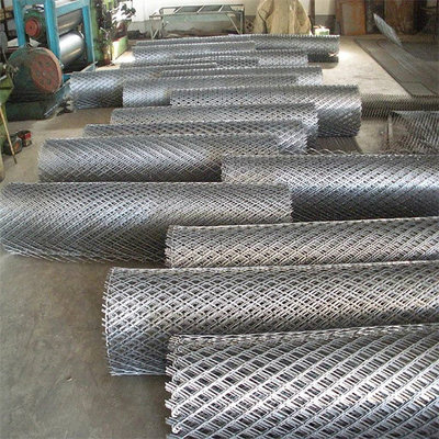 China golden anodized Aluminum Expanded Metal Mesh panels/ expanded perforated screen metal panel aluminum grid wire mesh supplier