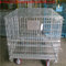 storage cage wire mesh container/Storage Containers Collapsible Eur Container with Wheels/industrial stackable storage supplier