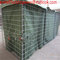 hesco 2.12m/galvanized hesco sand wall/Mil 10 hesco barrier/welded hesco bastion barrier Mil 10 2.21mx1.52mx30.5m supplier