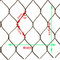 Zoo net animals enclosure stainless steel fence wire rope mesh net/wire rope mesh net / rock fall protection fence supplier